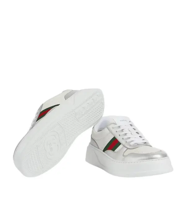Gucci Web Detail Chunky Sneakers