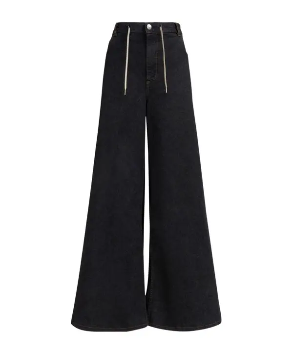 Marni Marble Dyed Wide-leg Jeans