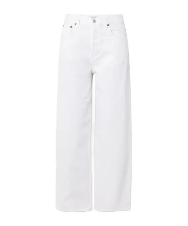 AGOLDE Wide Leg Denim Trousers