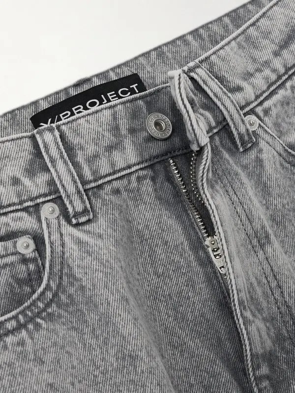 Y/project Straight Leg Paneled Jeans