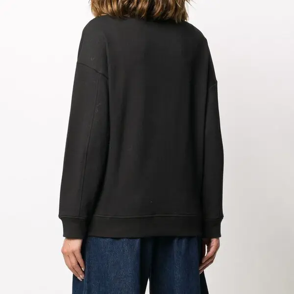 Moschino Sequined Heart Logo Sweater
