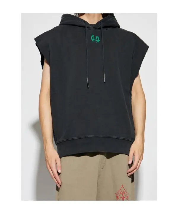 44 LABEL GROUP Hooded Sleeveless Vest