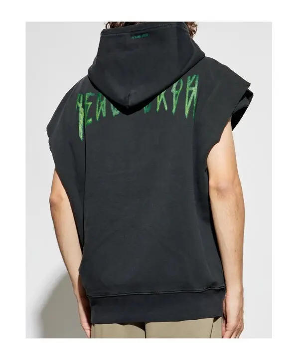 44 LABEL GROUP Hooded Sleeveless Vest