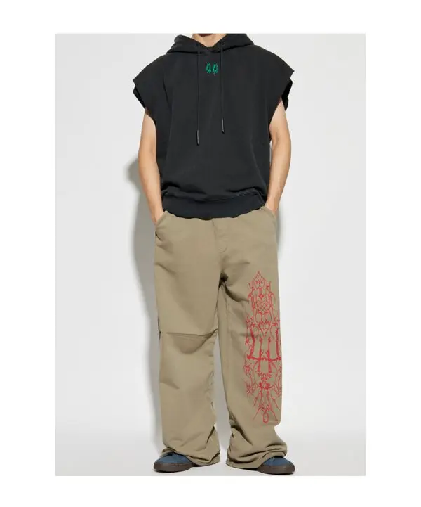 44 LABEL GROUP Hooded Sleeveless Vest