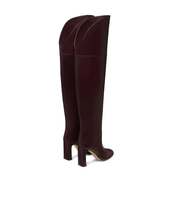 STUART WEITZMAN Babette Over-the-knee Tubo 85 Boots - Boysenberry
