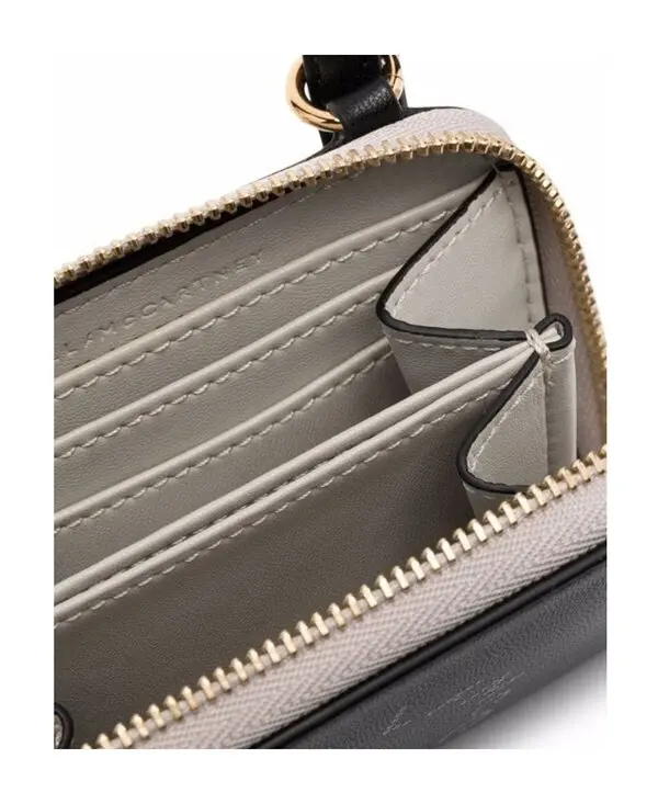 Stella McCartney Logo Detailed Strapped Wallet