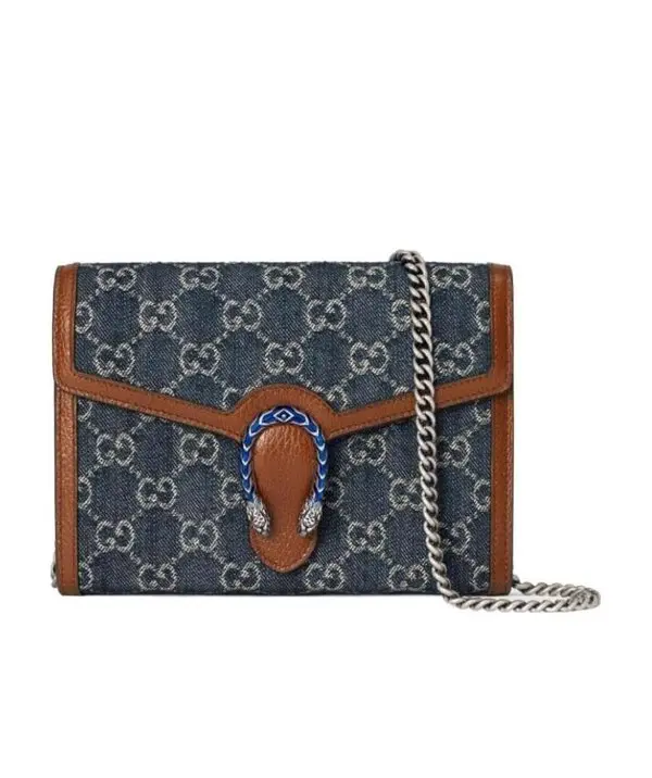 Gucci Dionysus Mini Chain Bag - Black