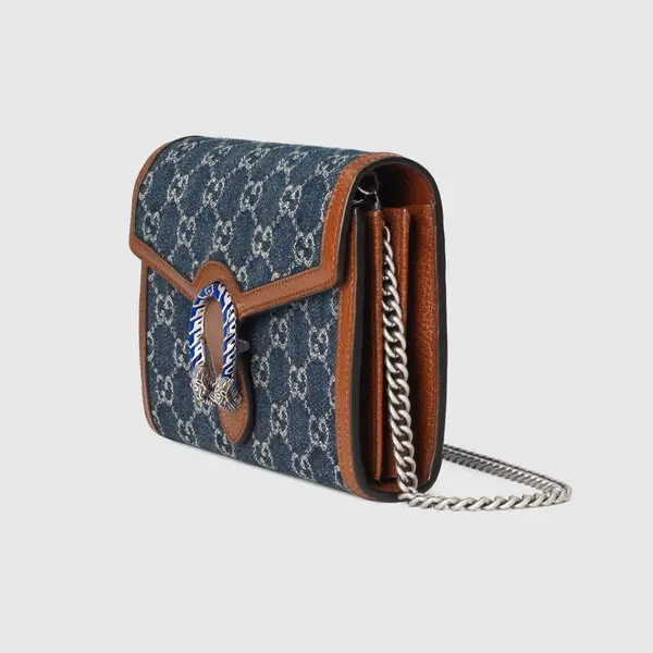 Gucci Dionysus Mini Chain Bag - Black
