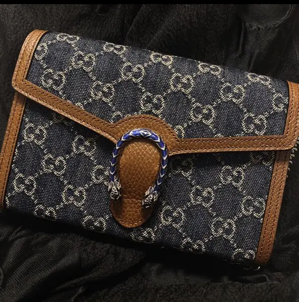 Gucci Dionysus Mini Chain Bag - Black
