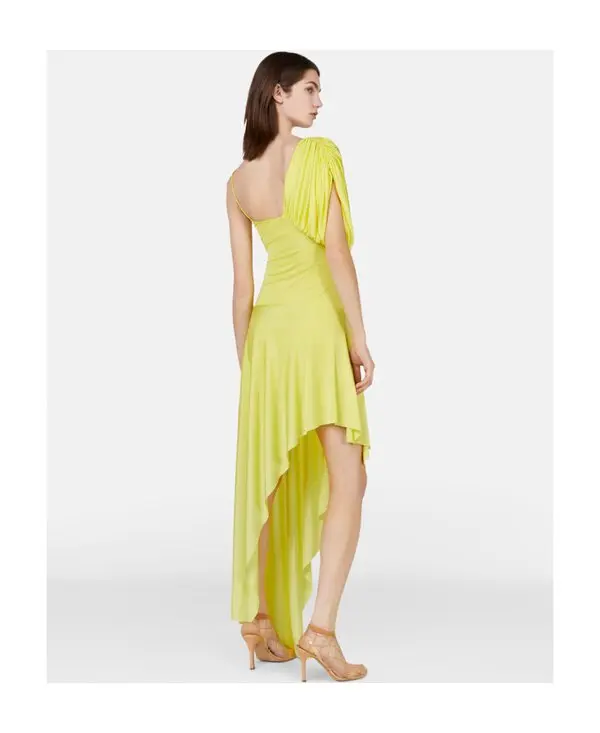 Stella McCartney One-shoulder Asymmetrical Dress