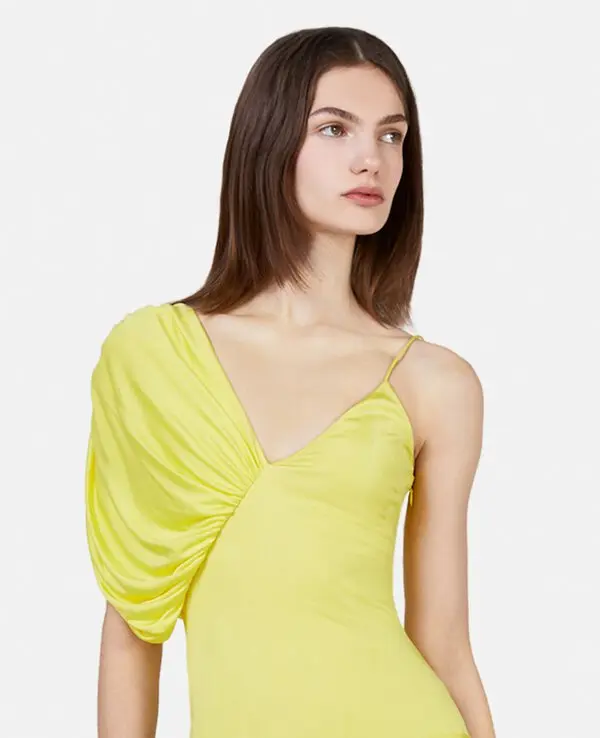 Stella McCartney One-shoulder Asymmetrical Dress