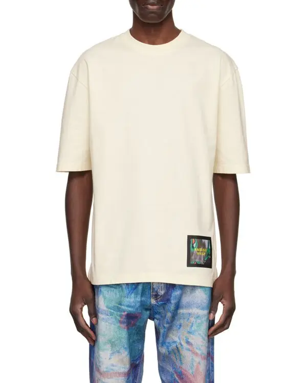 AMBUSH Logo Patch Crewneck T-shirt - White