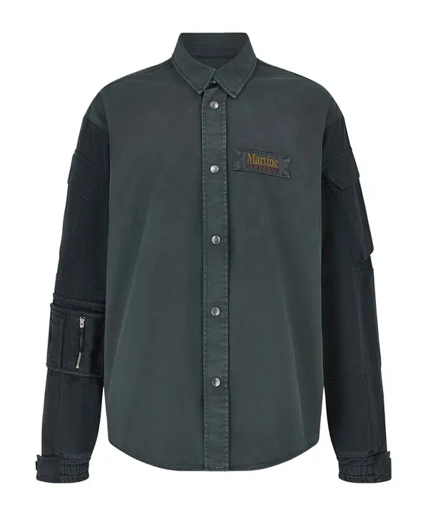 Martine Rose Long Sleeve Shirt - Black