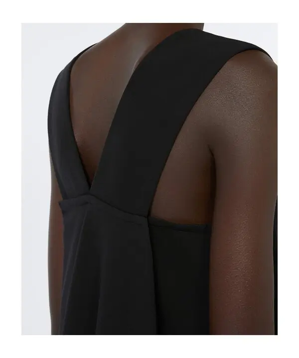 Sportmax Sleeveless Crepe A-line Dress
