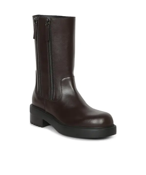 GIUSEPPE ZANOTTI Foustine Zipped Ankle Boots - Brown