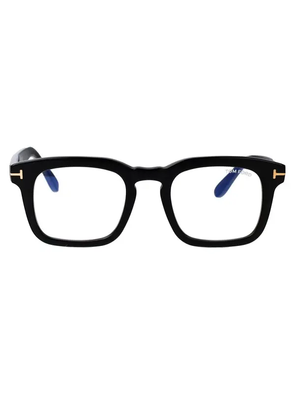 TOM FORD Square Frame Eyeglasses - Black
