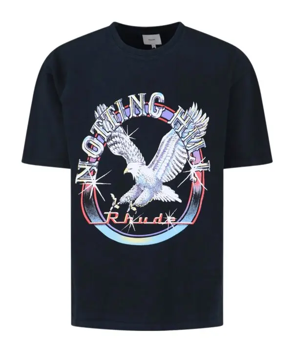 Rhude Graphic Printed Crewneck T-shirt