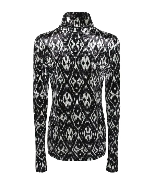 PIERRE-LOUIS MASCIA Graphic High Neck Knitwear