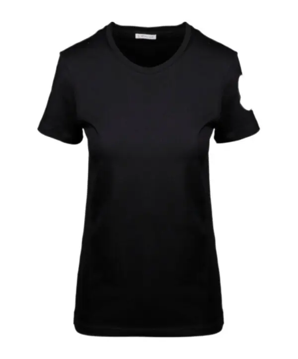 Moncler Logo Patch Cotton T-shirt