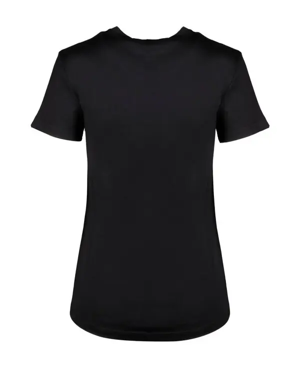 Moncler Logo Patch Cotton T-shirt