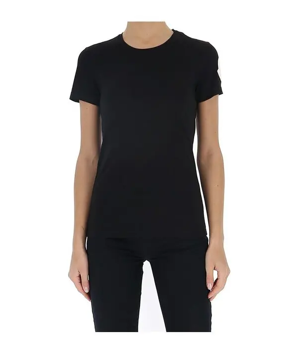 Moncler Logo Patch Cotton T-shirt