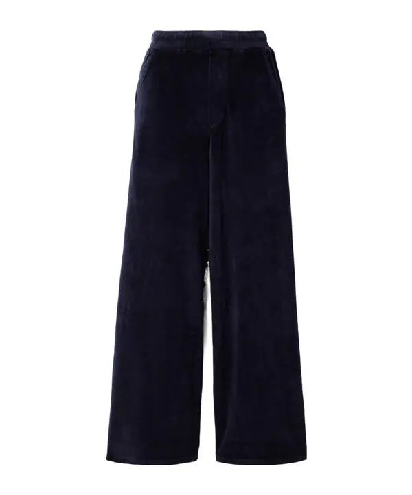 Citizens Of Humanity Wide-leg Velvet Pants With Elastic Waistband