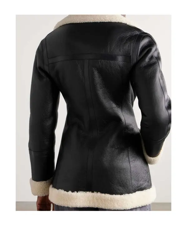 TOD'S Double-breasted Leather Jacket