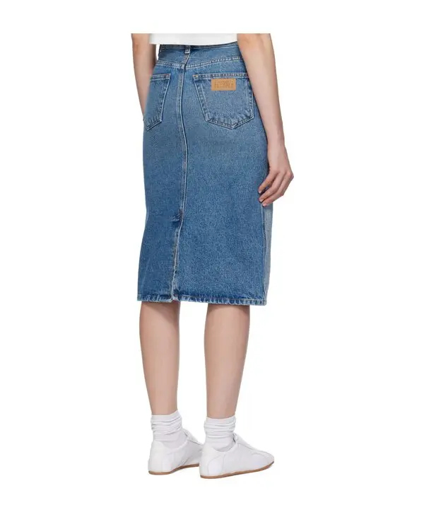 MAISON MARGIELA Denim Midi Skirt