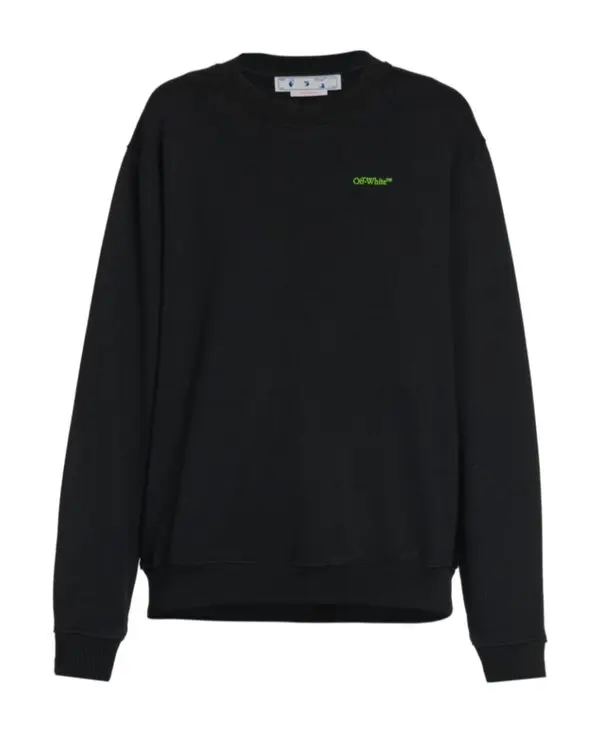 Off-White Blurred Arrow Crewneck Sweatshirt