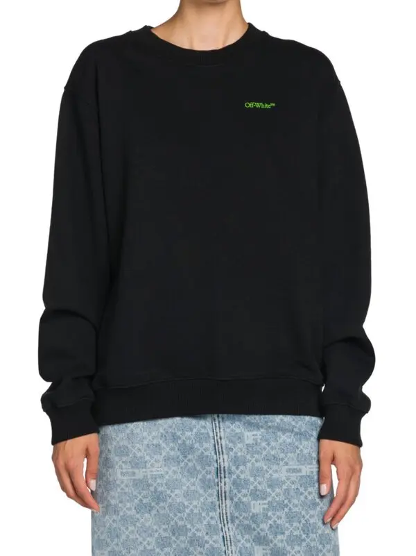 Off-White Blurred Arrow Crewneck Sweatshirt