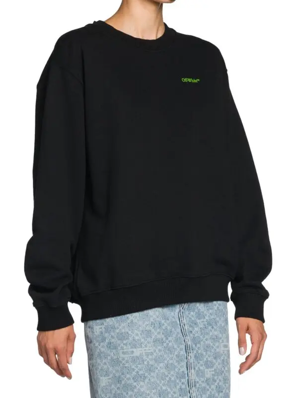 Off-White Blurred Arrow Crewneck Sweatshirt