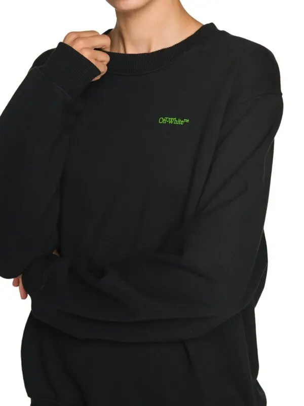 Off-White Blurred Arrow Crewneck Sweatshirt
