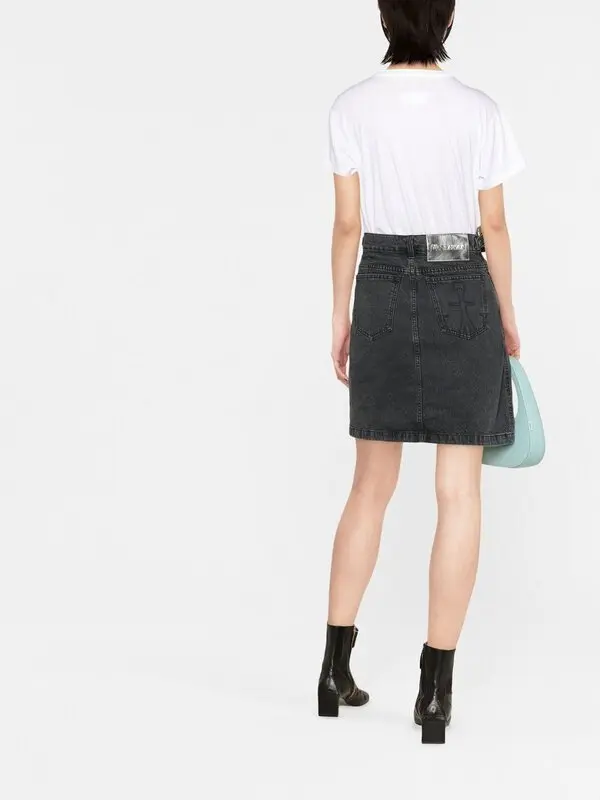 J.W.ANDERSON Chain Link Detail Denim Skirt
