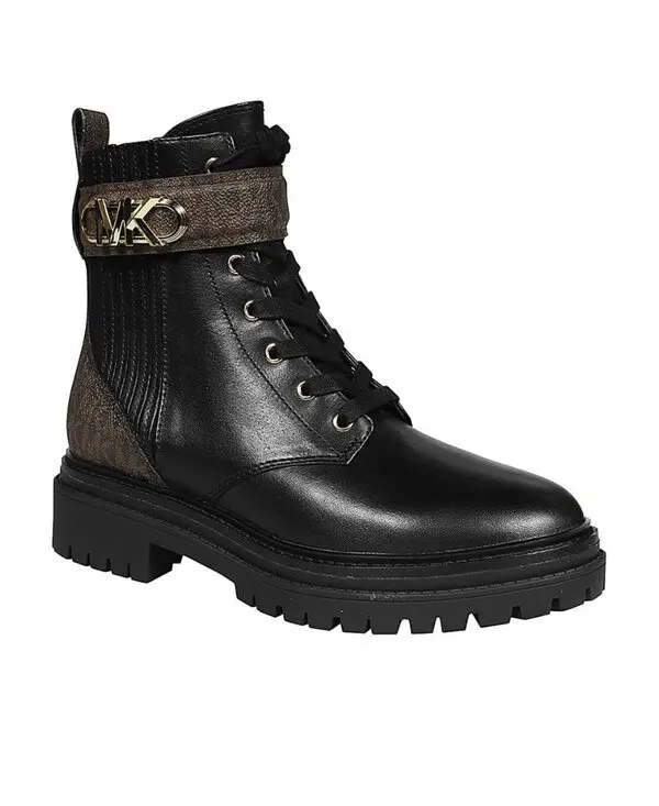 Michael Kors Parker Logo-panelled Ankle Boots