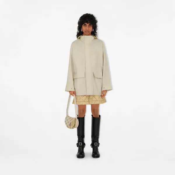 Burberry Hooded Jacket With Equestrian Knight Print