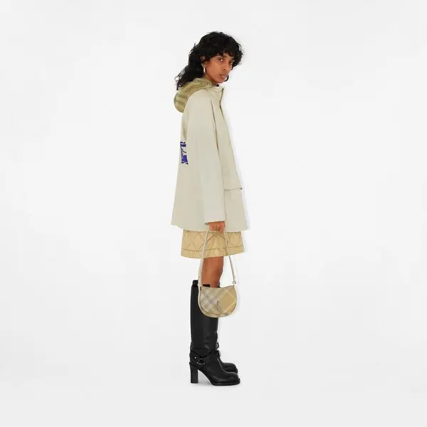 Burberry Hooded Jacket With Equestrian Knight Print