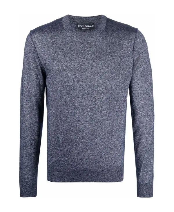 Dolce & Gabbana Silk-cashmere Blend Knitted Jumper
