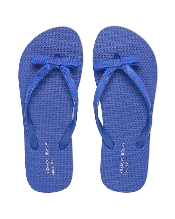 Emporio Armani Logo Detail Flip-flops
