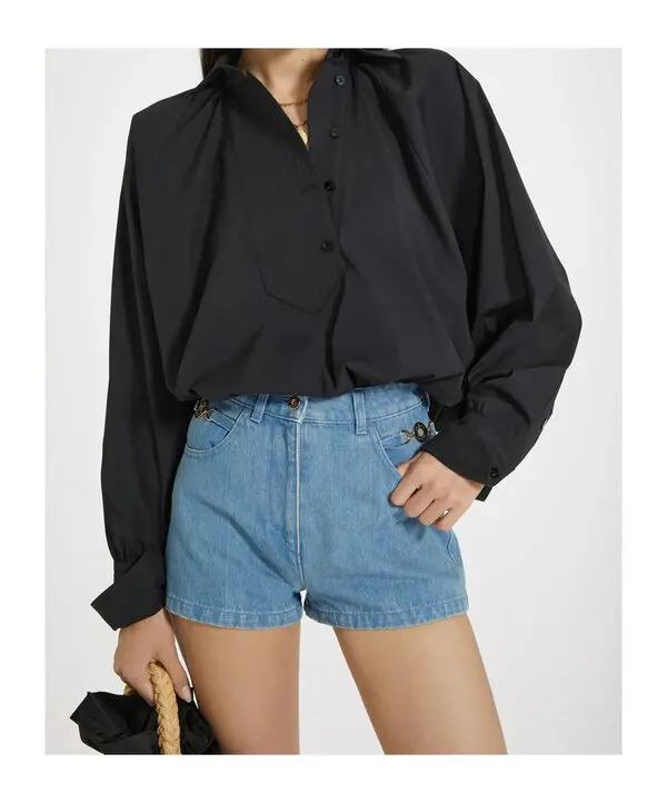 PATOU Artist Gathered Neckline Shirt