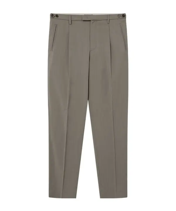 Barena Venezia Masco Tropical Wool Trousers - Gray