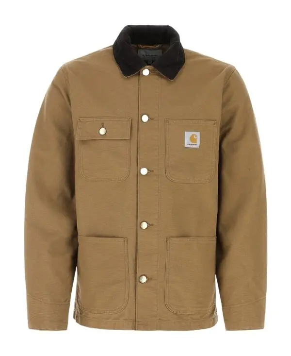 Carhartt Work In Progress Michigan Canvas Work Jacket - Brown