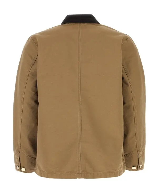 Carhartt Work In Progress Michigan Canvas Work Jacket - Brown