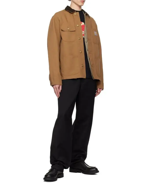 Carhartt Work In Progress Michigan Canvas Work Jacket - Brown