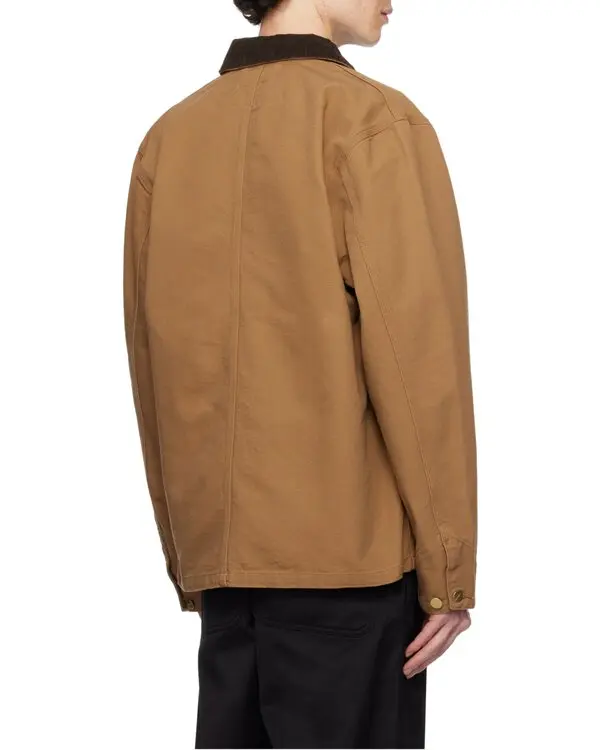 Carhartt Work In Progress Michigan Canvas Work Jacket - Brown
