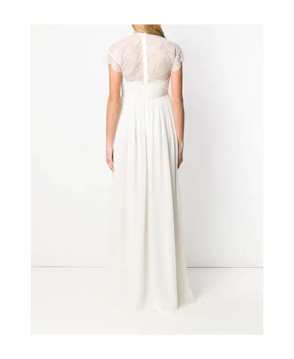 Giambattista Valli Lace Embellished Maxi Dress