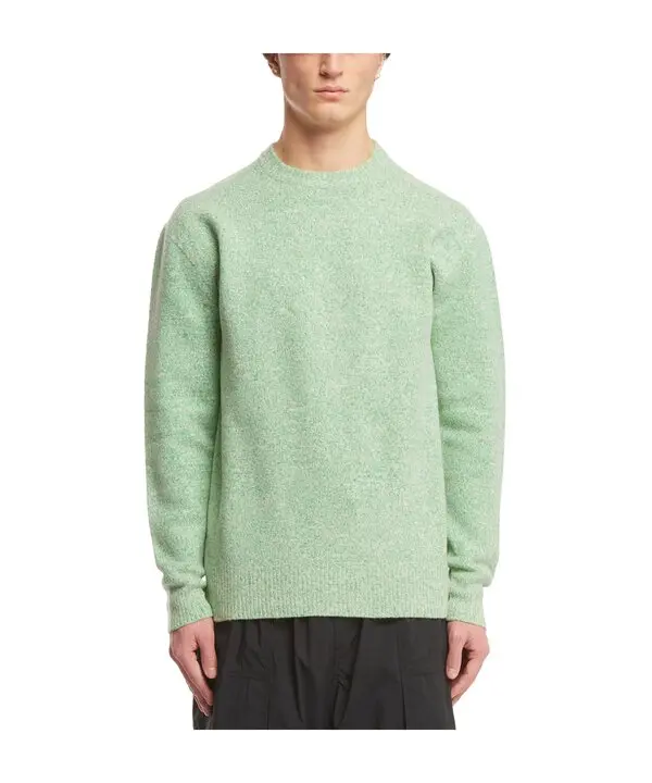JIL SANDER Crewneck Ribbed Jumper - Gray