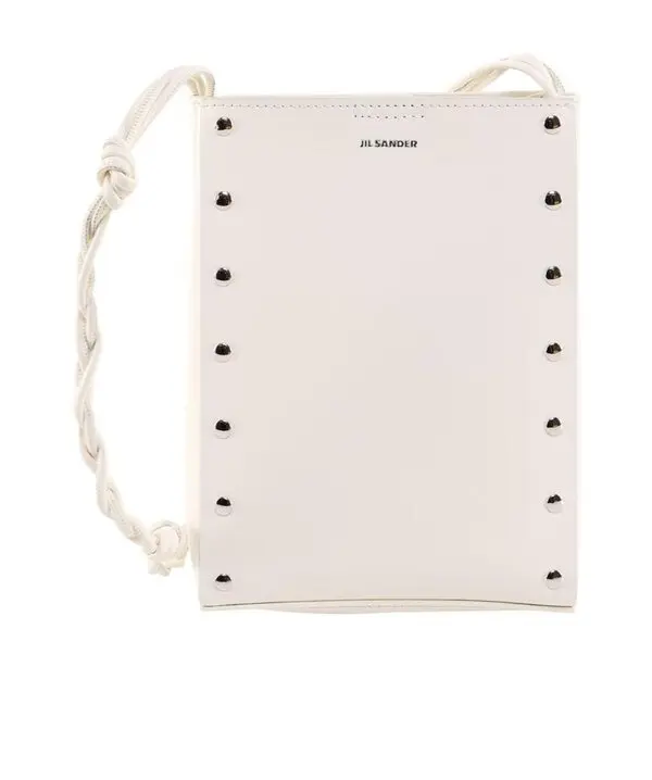 JIL SANDER Small Tangle Crossbody Bag - White