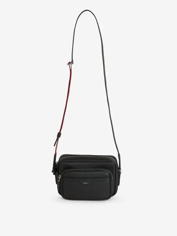 Bally Logo Shoulder Bag - Black