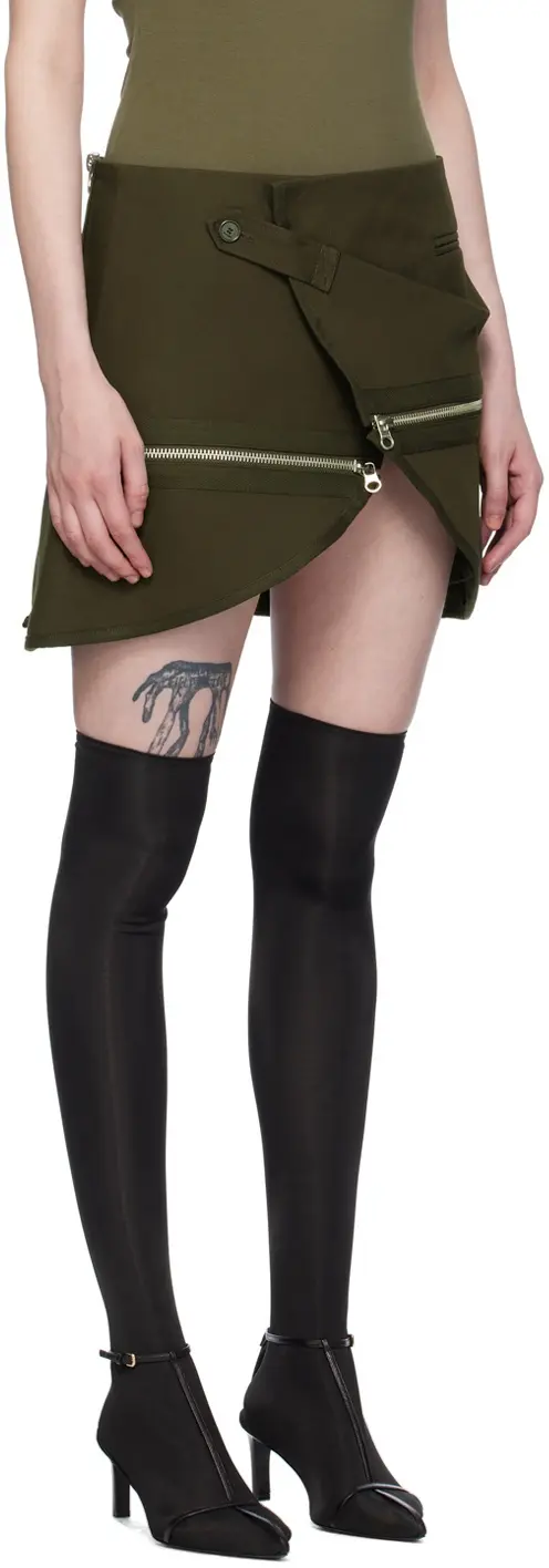 COURREGES Courrèges Modular Mini Skirt - Black