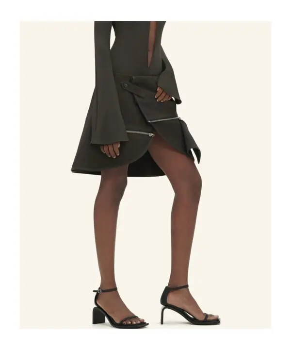 COURREGES Courrèges Modular Mini Skirt - Black